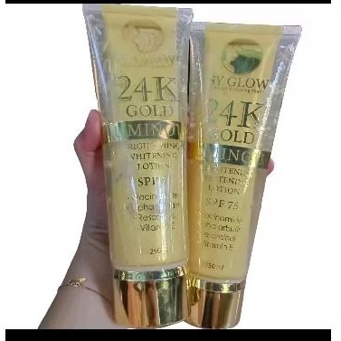 SY GLOW 24k LUMINOUS LOTION B1T1 | Shopee Philippines