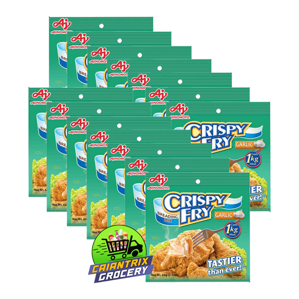 Crispy Fry 62g Garlic (Pack of 14) | Shopee Philippines