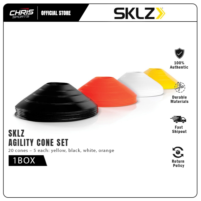 SKLZ Agility Cone Set - 20 Cones | Shopee Philippines