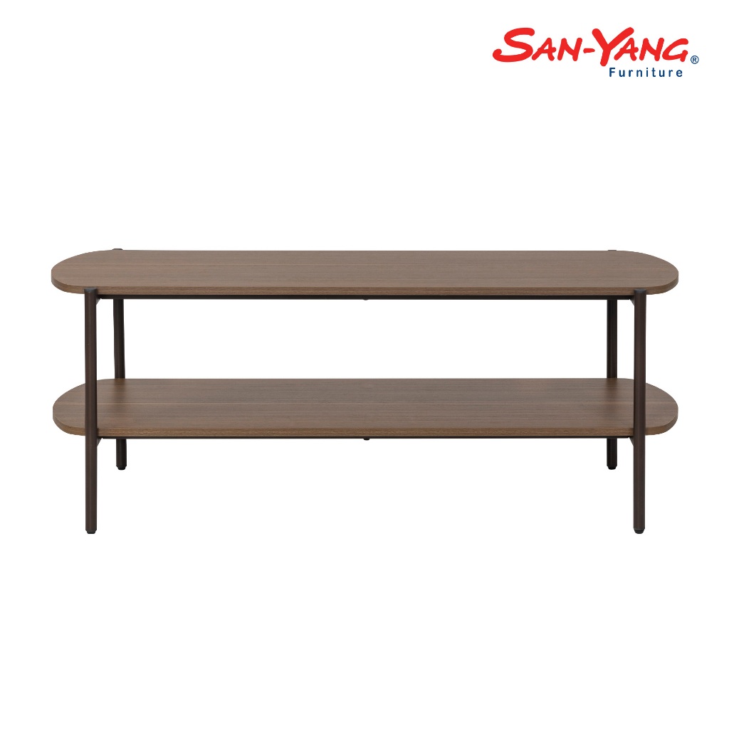 San-Yang Furniture TV Stand Walnut and Coffee 202149 | Shopee Philippines