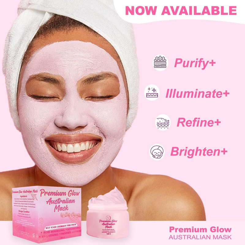 Cris PREMIUM GLOW AUSTRALIAN MASK 130G BY CRIS COSMETICS (COD/ONHAND ...