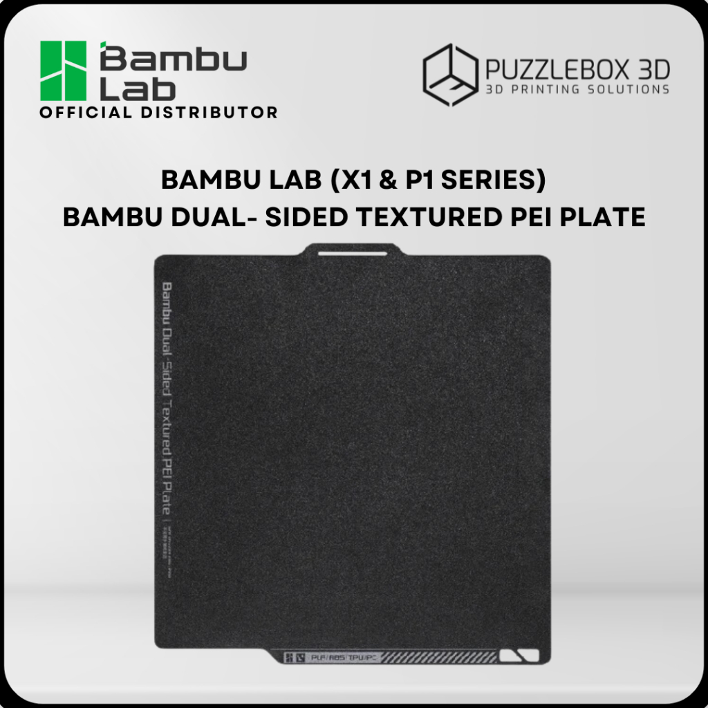Bambu Lab X1 & P1P: Bambu Dual Sided Textured PEI Plate FAP004 Bambulab ...