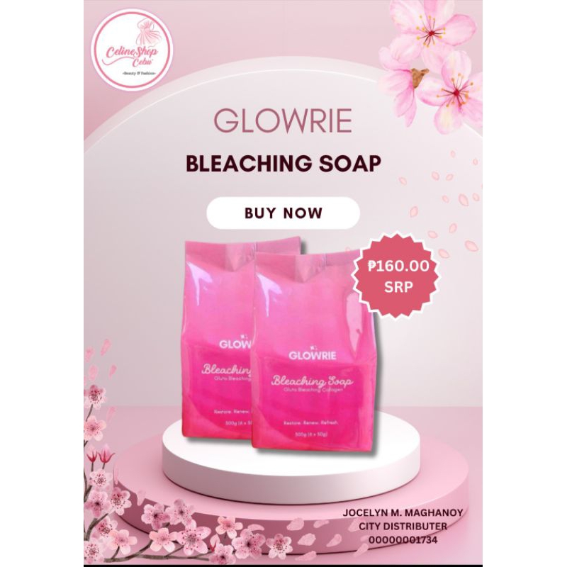 Authentic Glowrie Bleaching Soap (New listing) | Shopee Philippines