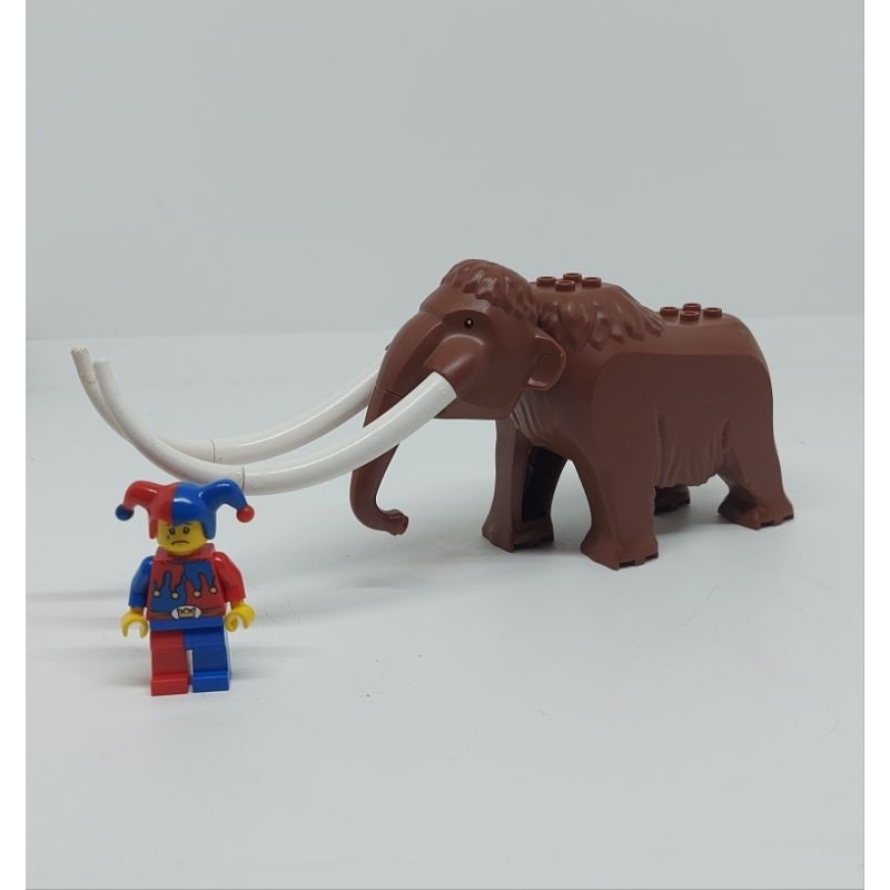 LEGO Animal, Land - Woolly Mammoth with White Tusks Part mammoth01 ...