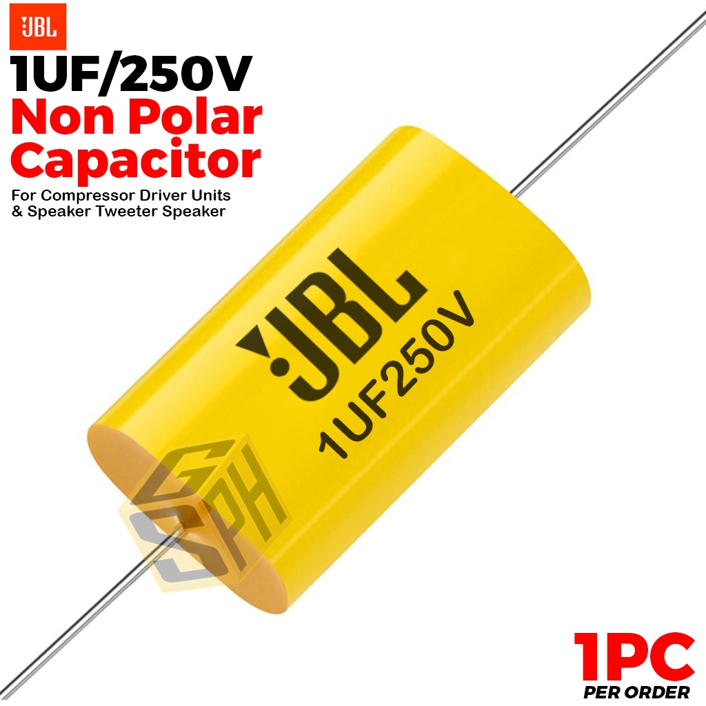 1UF/250V JBL Tweeter Capacitor Audiophiler Non Polar Capacitor for ...