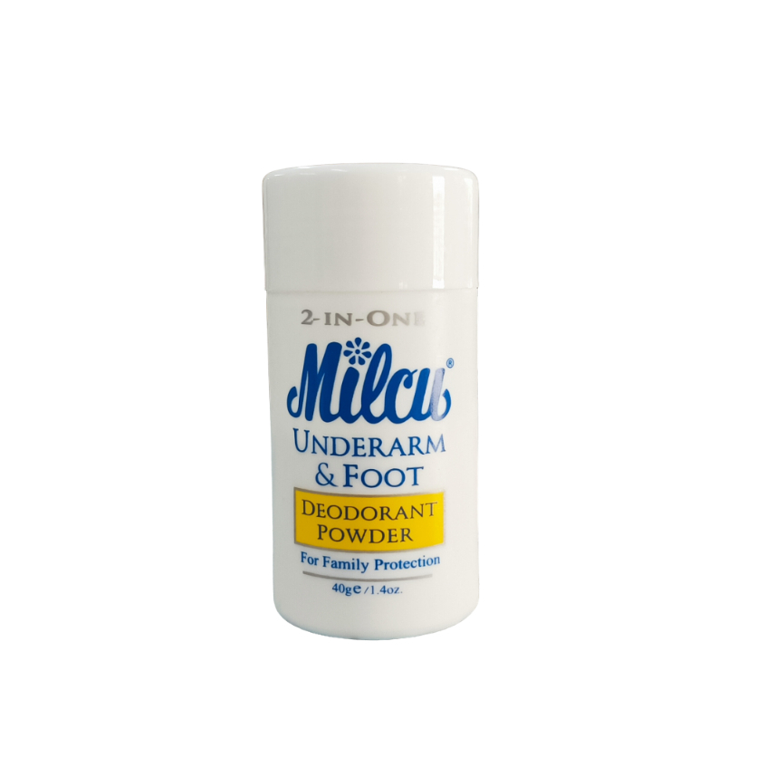 MILCU Underarm & Foot Deodorant 40g Powder | Shopee Philippines
