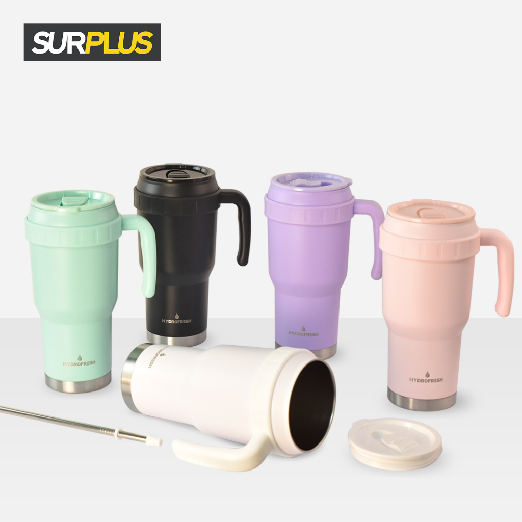 Surplus Hydrofresh Stainless Flask with Straw and Handle 1200ML ...