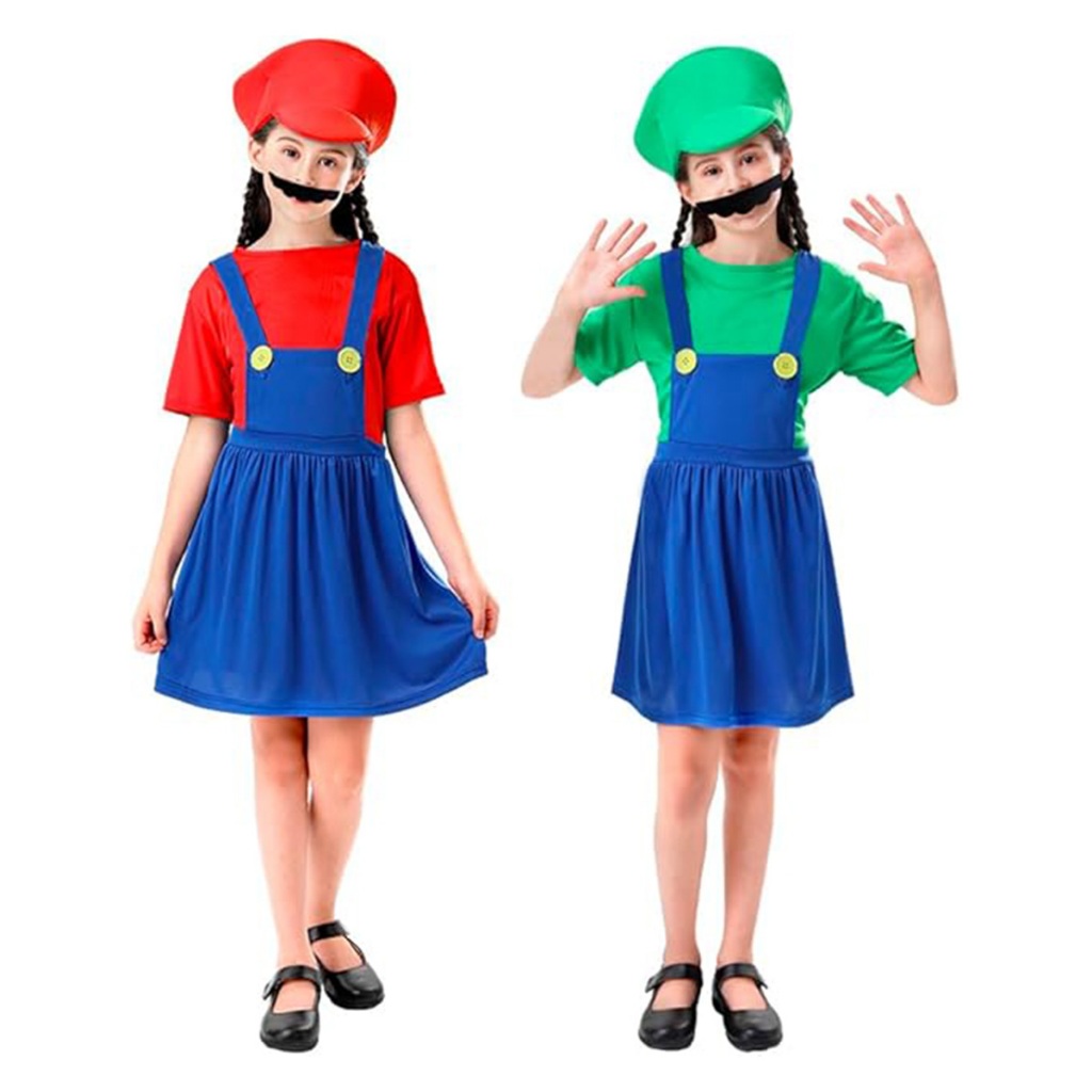 Super Mario Girl Costume Character Cosplay/Roleplay OOTD/Costume for ...
