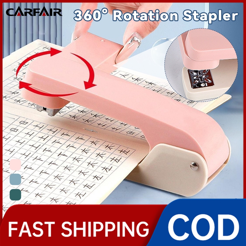 360 Stapler Rotation Heavy Duty Stapler Long Paper Swivel Stapler for ...