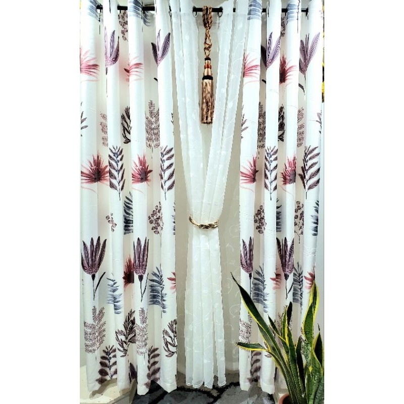 premium korean curtain(sold Per pc) | Shopee Philippines