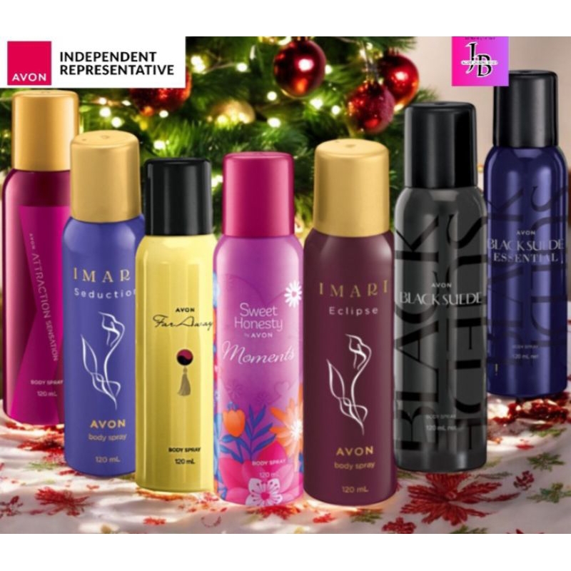Avon Body Spray for her and for him 120ML | Shopee Philippines