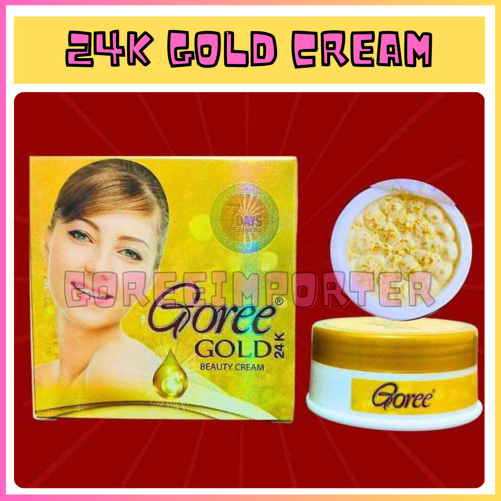 GOREE 24k Gold Cream double Whitening | Shopee Philippines