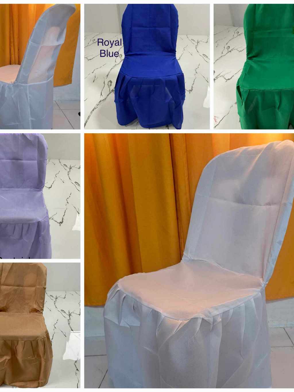 Monoblock Chair Cover & Ribbon/Sold per piece | Shopee Philippines