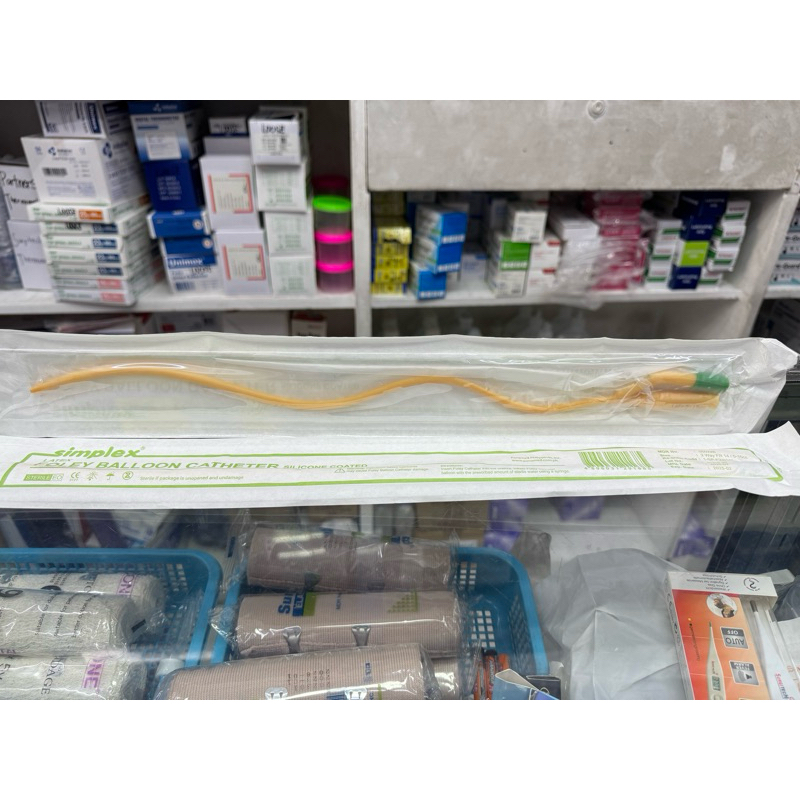 Foley Balloon Catheter Silicone 2Way FR14 Simplex Sold per piece ...