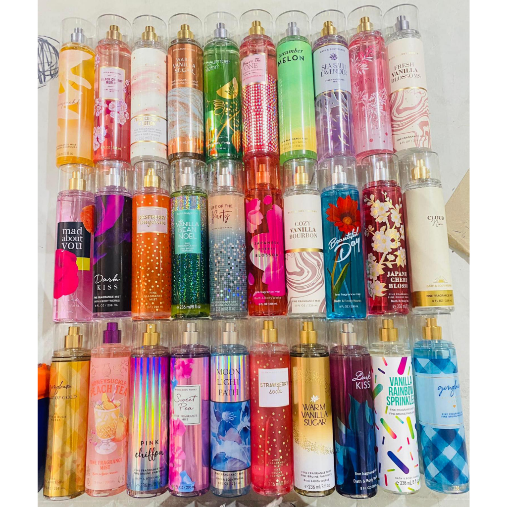 Bath & body works fragrance mist Collection 236ml | Shopee Philippines