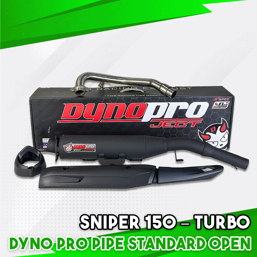DYNO PRO PIPE STANDARD OPEN (SNIPER 150 – TURBO) | Shopee Philippines