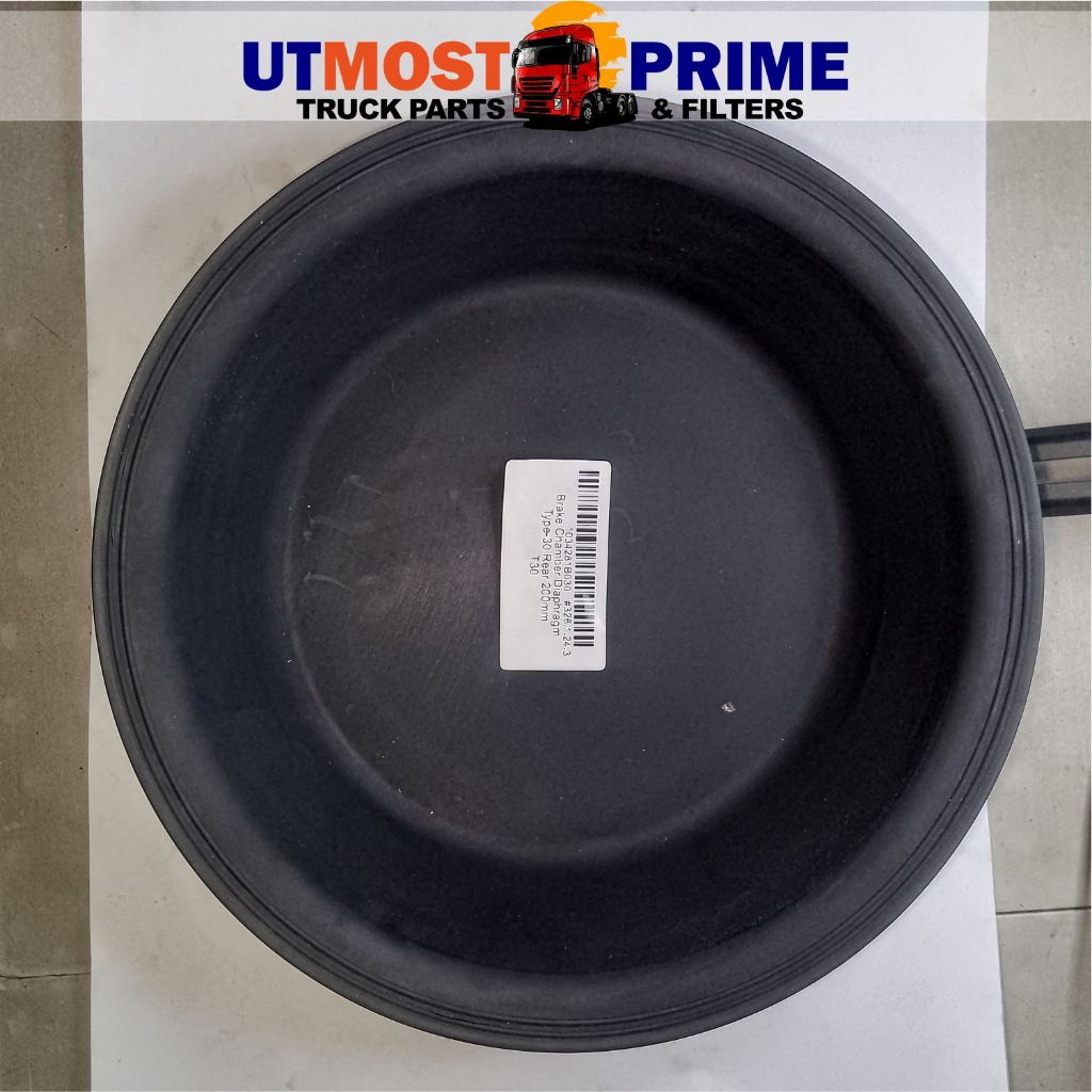 UTMOST PRIME BRAKE CHAMBER DIAPHRAGM Howo / Shacman 200mm | Shopee ...
