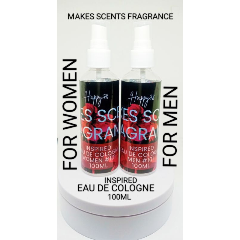 EDC INSPIRED PERFUME FOR WOMEN AND MEN 100ML | Shopee Philippines