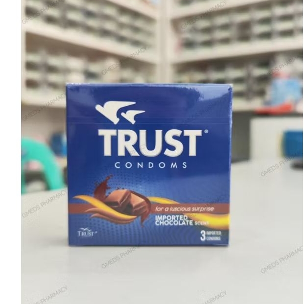 TRUST CONDOM CHOCOLATE (DISCREET PACKAGING) BY 3s/5s BOX | Shopee ...