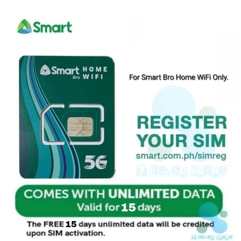 Smartbro/Rocket Sim Unlidata 15 days H155/H153 | Shopee Philippines