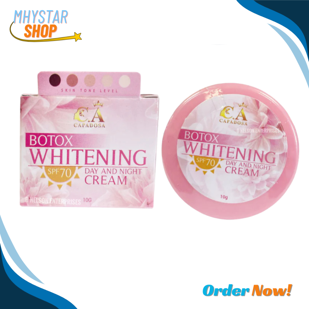 ORIGINAL AND EFFECTIVE CAPADOSA Botox Whitening Cream with SPF 70 ...