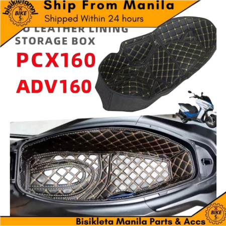 HONDA PCX 160/ADV 160 PREMIUM UBOX Seat COMPARTMENT Cover Leather Cover ...