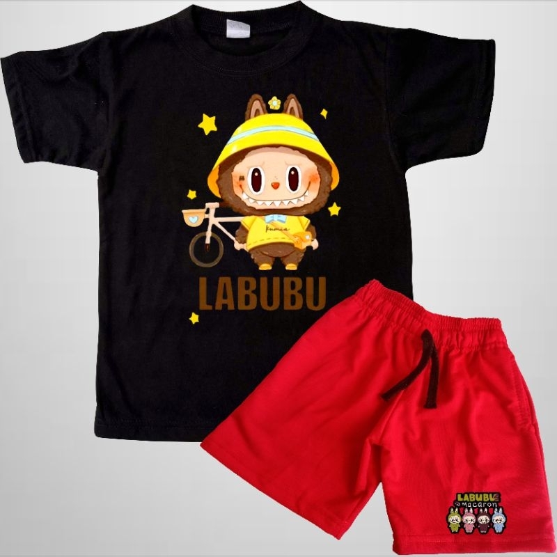 Labubu Bike Quality Terno and Tshirt for kids Age 1-10 years Old ...