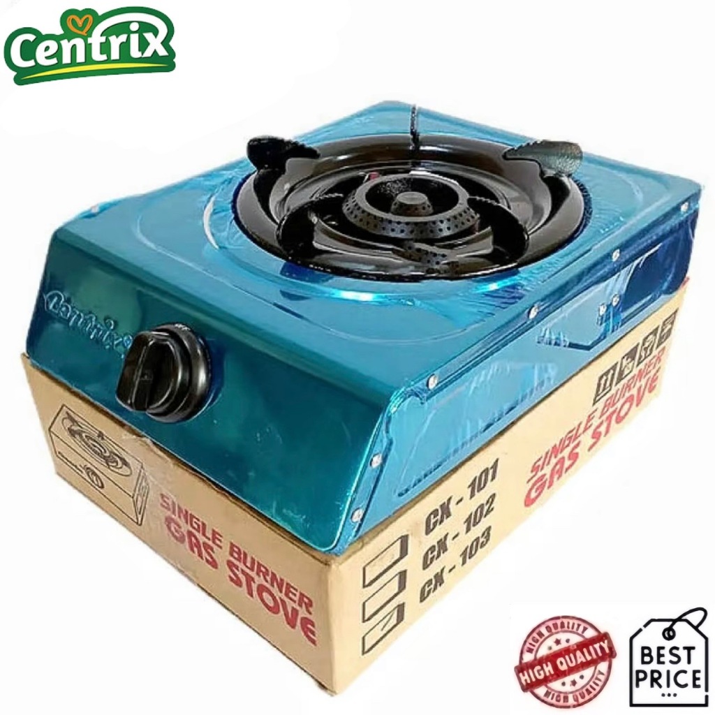 Centrix Single Burner Stainless Steel Gas Stove CX-101G | Shopee ...