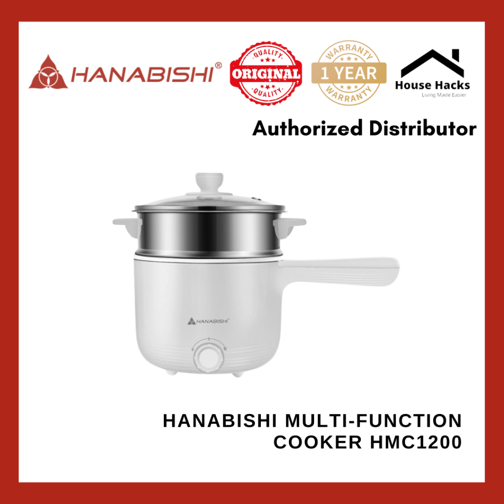 Hanabishi Multi-Function Cooker HMC1200 (House Hacks) | Shopee Philippines