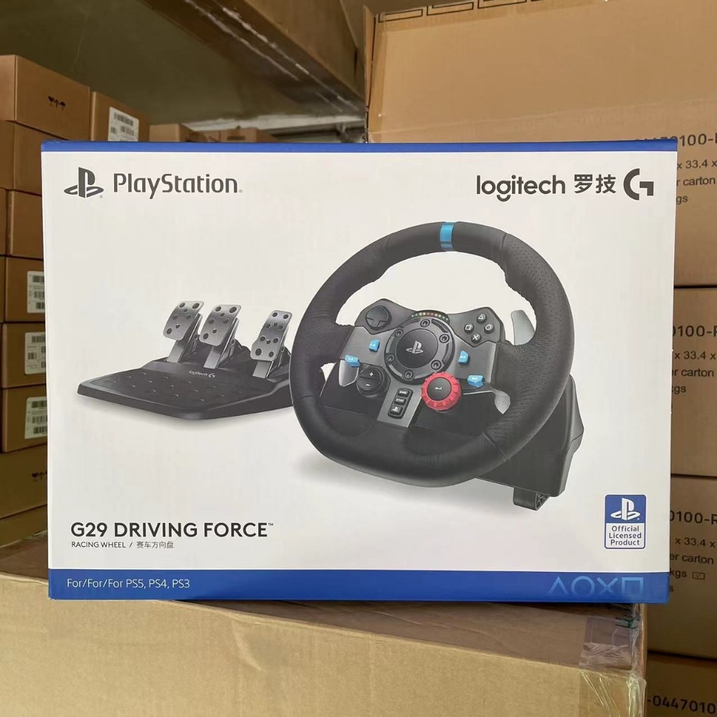 Logitech G29 Driving FORCE Racing Gaming Steering Wheel Pedal G923 ...