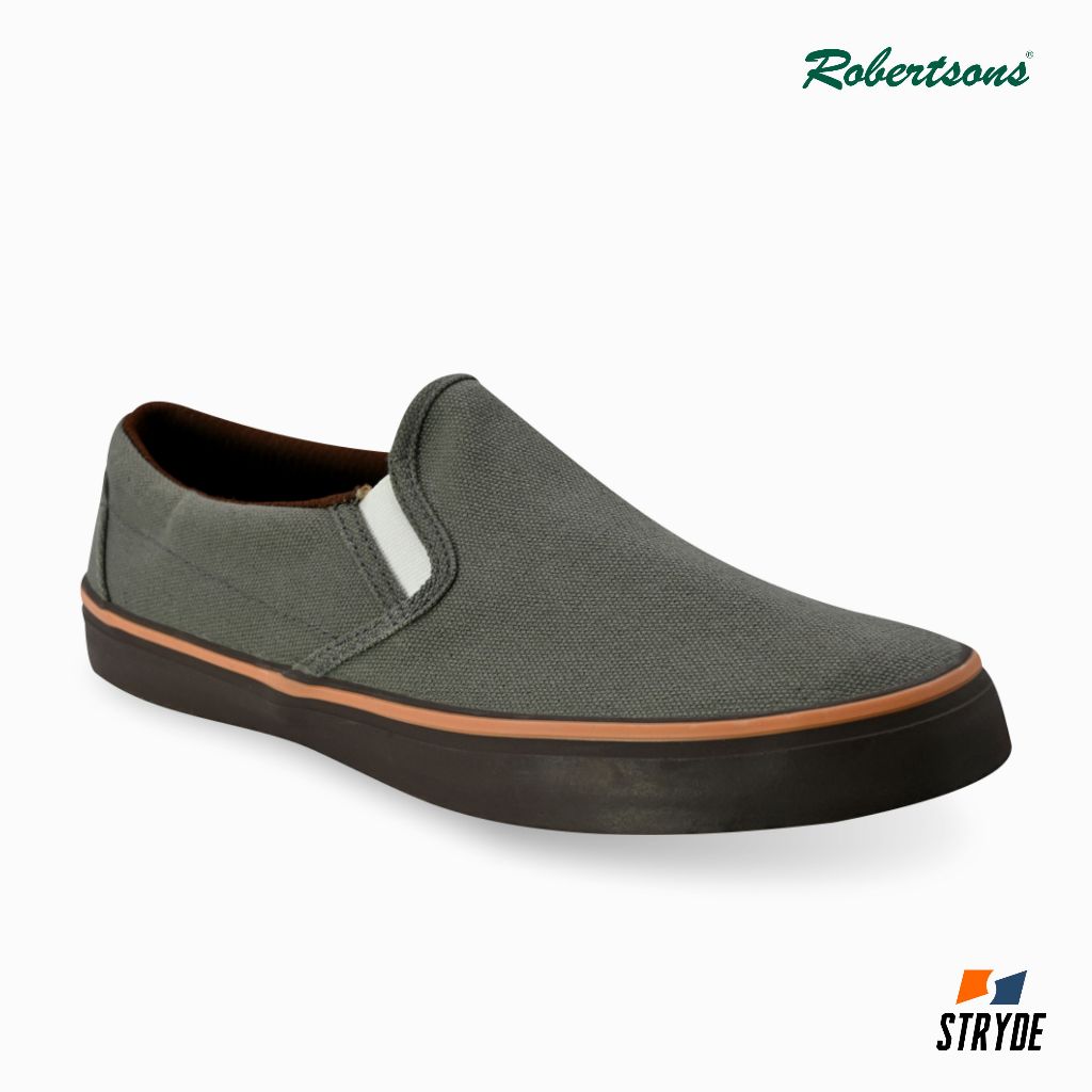 Robertsons Canvas Men's Shoes Conall Denim Gray | Shopee Philippines