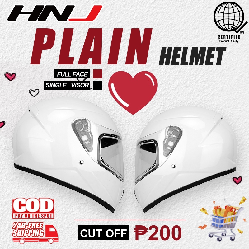 HNJ Motorcycle Helmet Couple Buy 1 Take 1 Couple Helmet Full Face Half ...