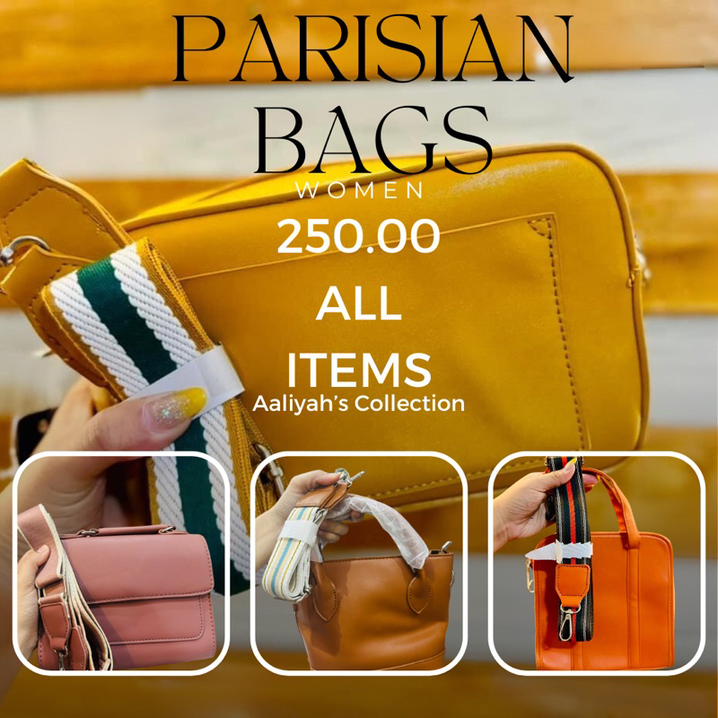 Brandnew Parisian Bags | Shopee Philippines