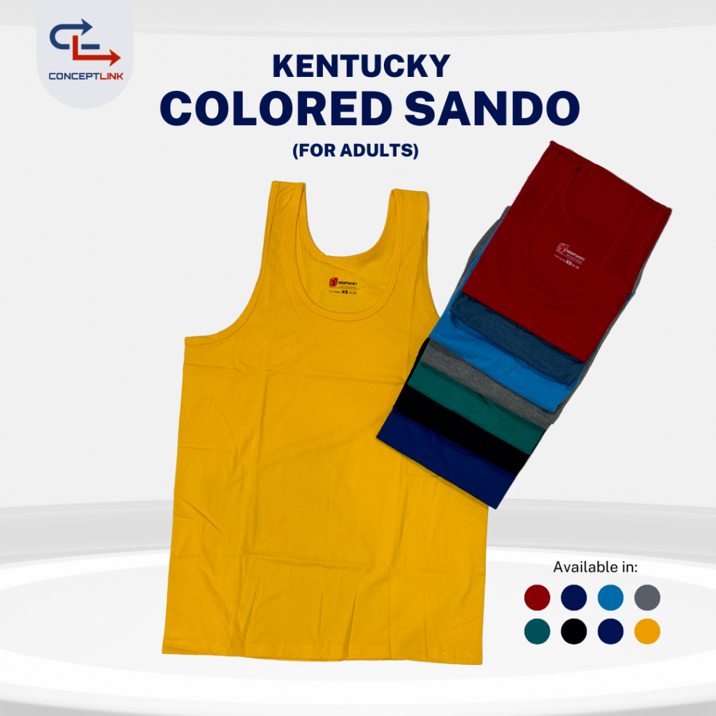 Original Kentucky Colored Sando Plain (for Adults) | Shopee Philippines