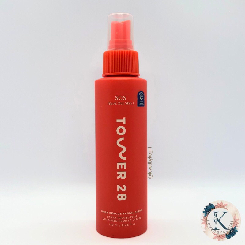 Tower 28 SOS Daily Rescue Facial Spray 120mL (Fullsize) | Shopee ...