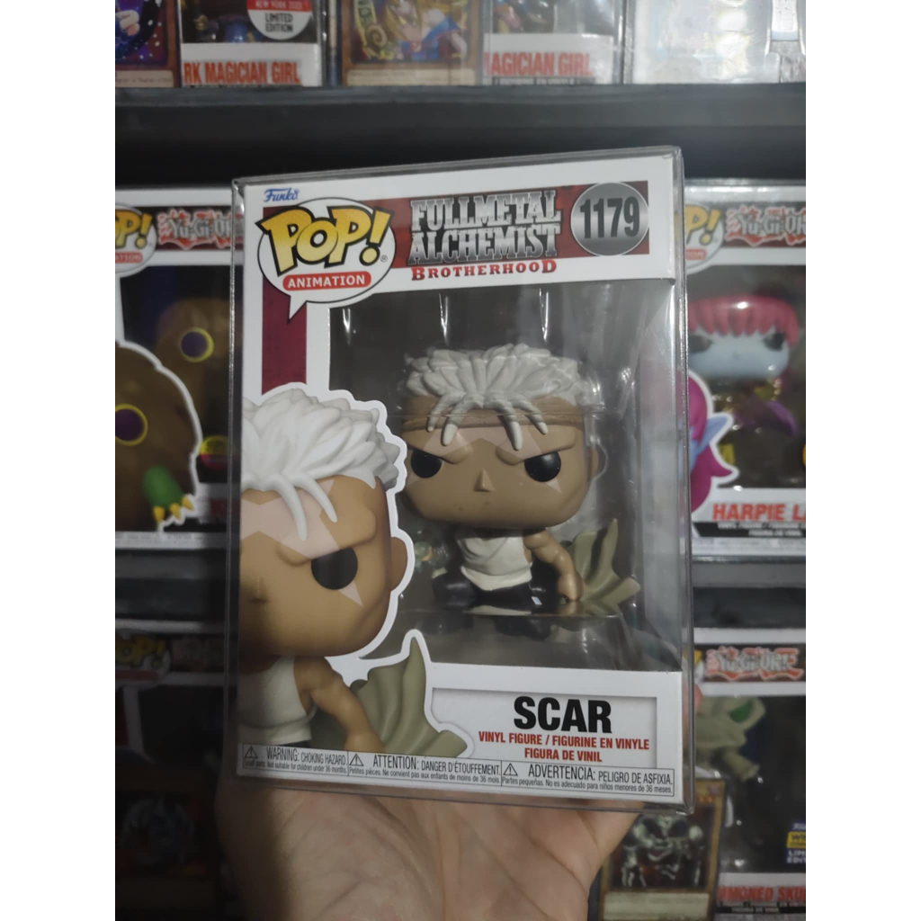 Funko POP Animation: Fullmetal Alchemist Brotherhood - 1179 Scar ...