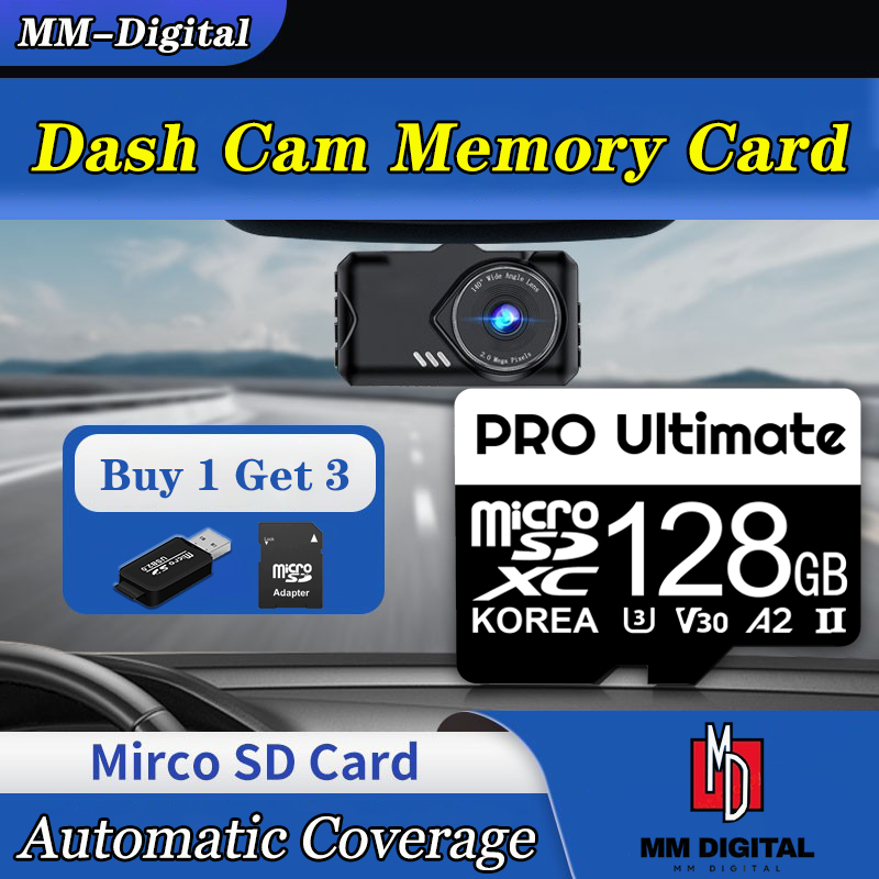 Dash Cam Memory Card HD driving video SD Card Original Automatic Coverage | Shopee Philippines