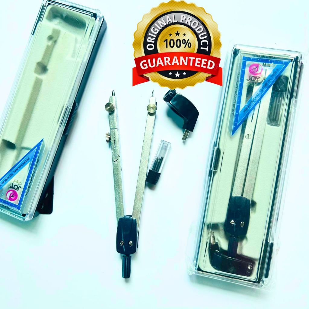 COMPASS SET JOY J-1901/02 Single knee joint compass with spare lead ...