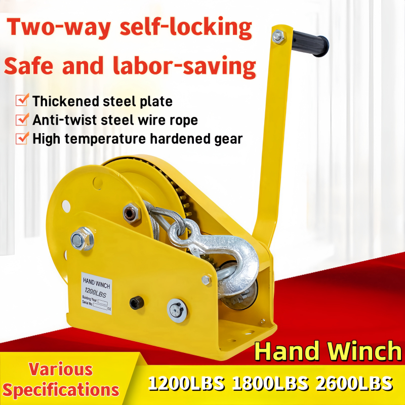Hand winch,winch pulley, manual winch, heavy duty hand winch, 1200 ...