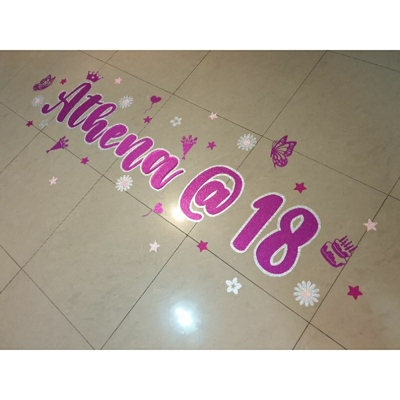 Personalized Name Cutouts - 18th Birthday Lettering Cut outs for Event ...