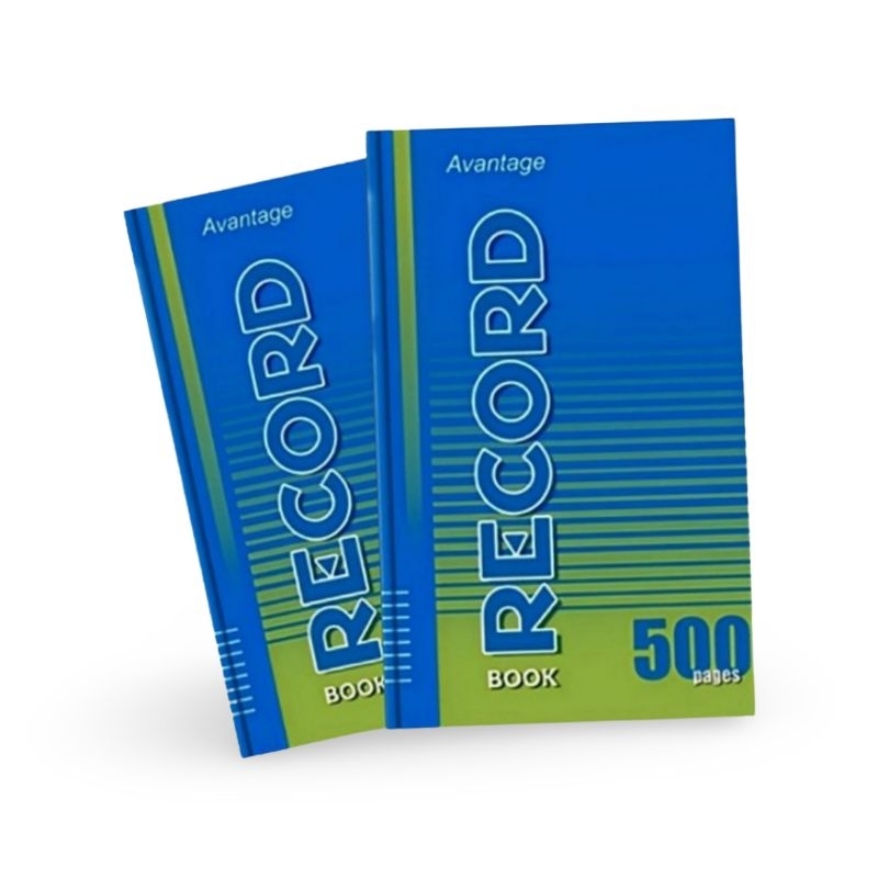 Avantage Record Logbook - 500 Pages Business School Office Supply ...
