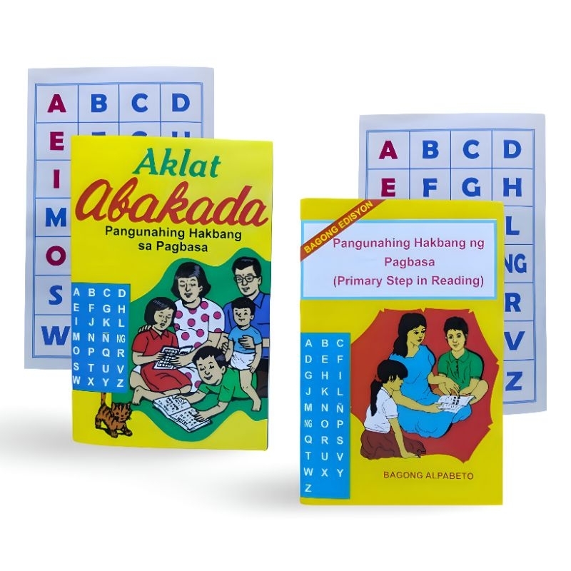 Thick Aklat Abakada, Pangunahing hakbang ng Pagbasa Kids NoteBook Chart ...