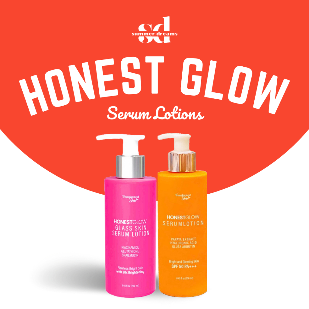 TRANSFORMED SKIN Honest Glow Serum Lotion SPF50 PA+++ 250ml | Shopee ...