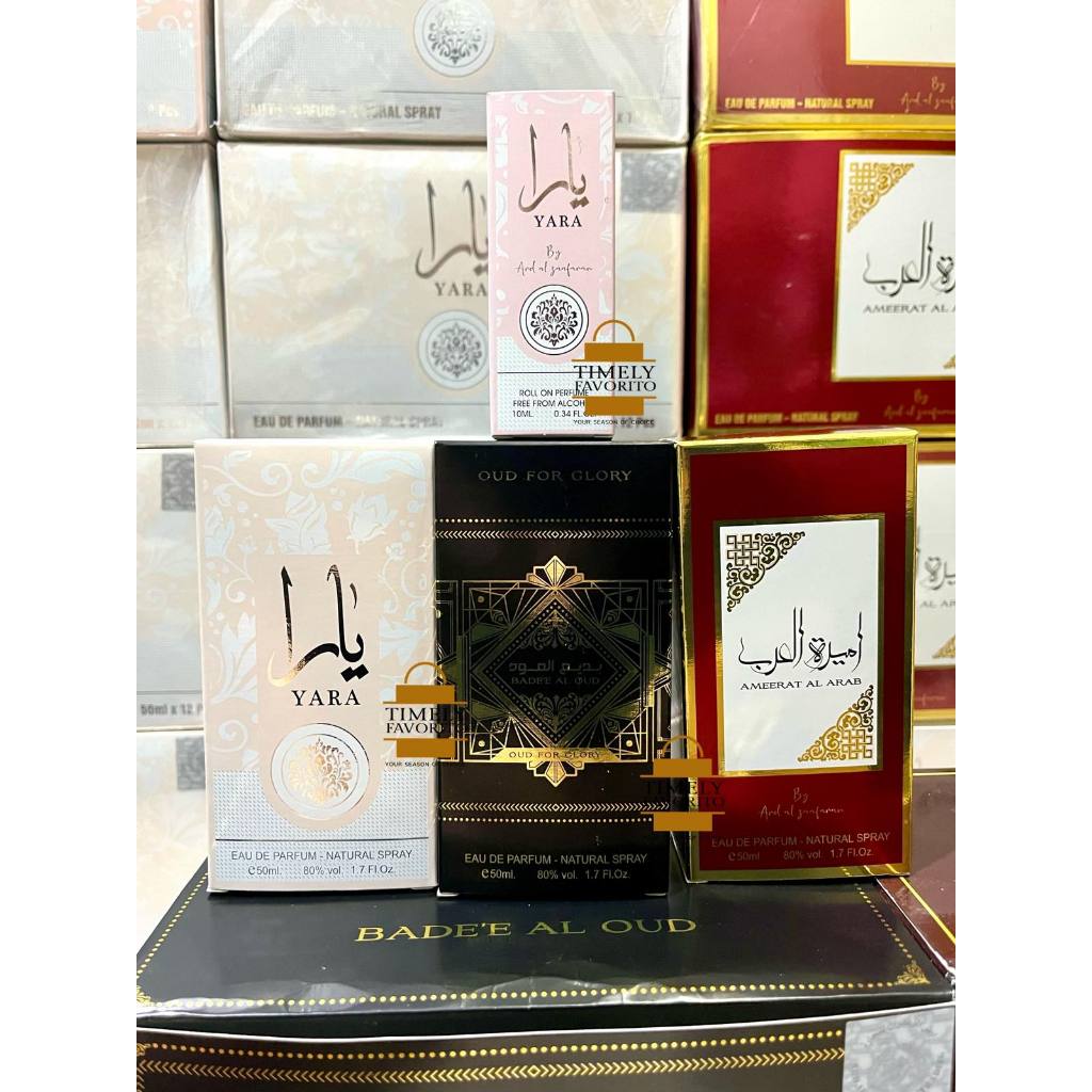 Original Yara/Ameerat Al Arab By Ard Al Zaafaran 50ml/Yara 10ml Perfume ...