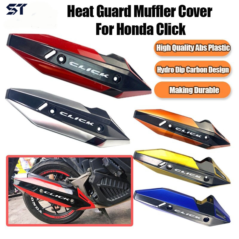 Honda Click 125i/150i V1 V2 V3 Muffler Cover Heat Guard FOR exhaust ...