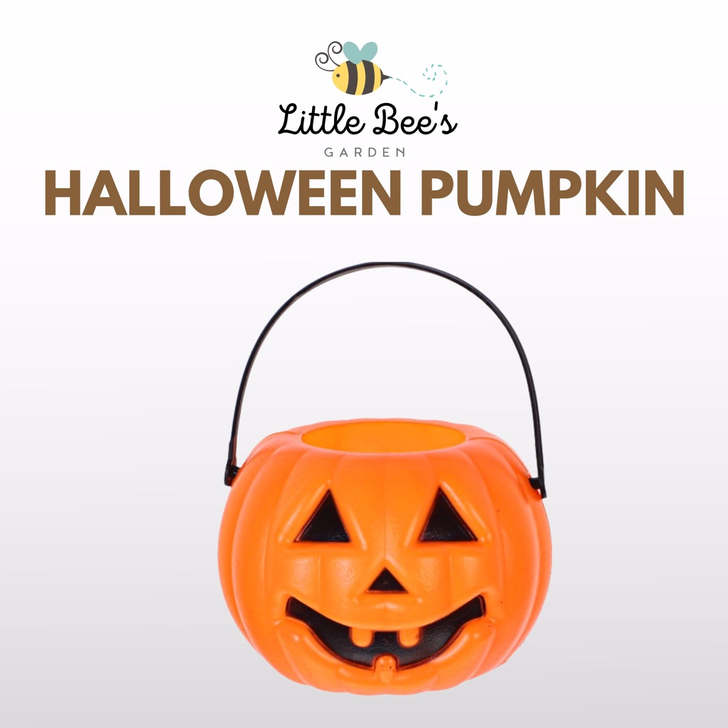 Little Bee's HALLOWEEN BUCKET | CANDY BUCKET | TRICK OR TREAT BUCKET ...