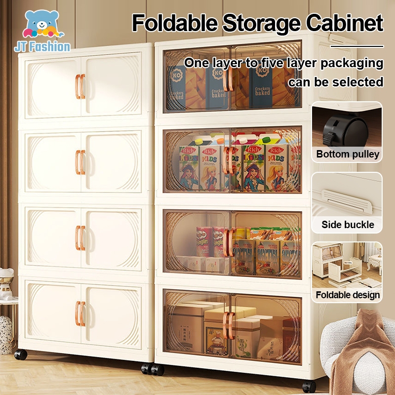 Foldable Storage Cabinet Drawer Box For Clothes Plastic Clothes Storage ...