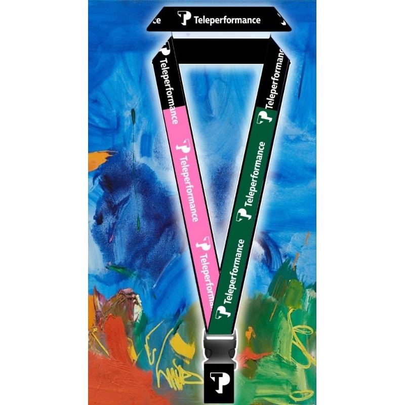 NEW DESIGN TELEPERFORMANCE LANYARDS ID LACE ID AND WITH SPECIAL HOOK ...
