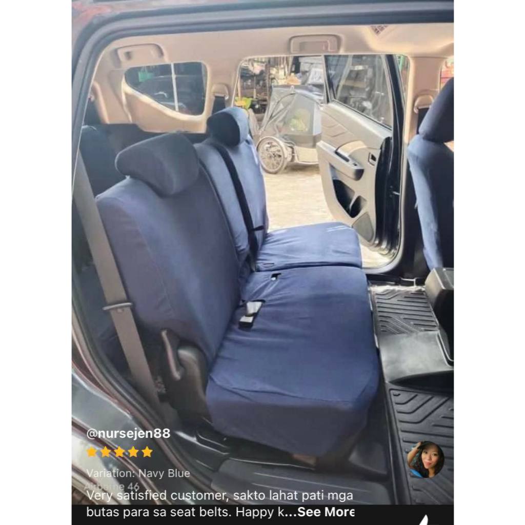 TOYOTA AVANZA E,G,J 7 SEATERS CUSTOMIZED FITTING SEAT COVER/SEATCOVER ...