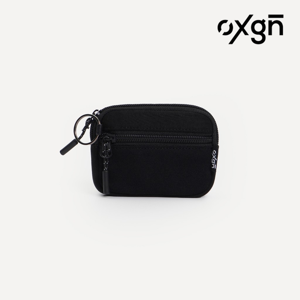 OXGN Coin Purse For Men And Women (Black/Burnt Olive) | Shopee Philippines